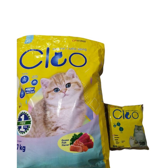 Jual CLEO KITTEN kemasan 500 Gram pakan Kucing | Shopee Indonesia