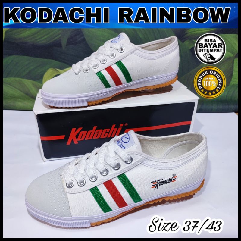 Jual KODACHI Sepatu Capung Badminton Volly Cowok Dewasa Kodaci Rainbow ...