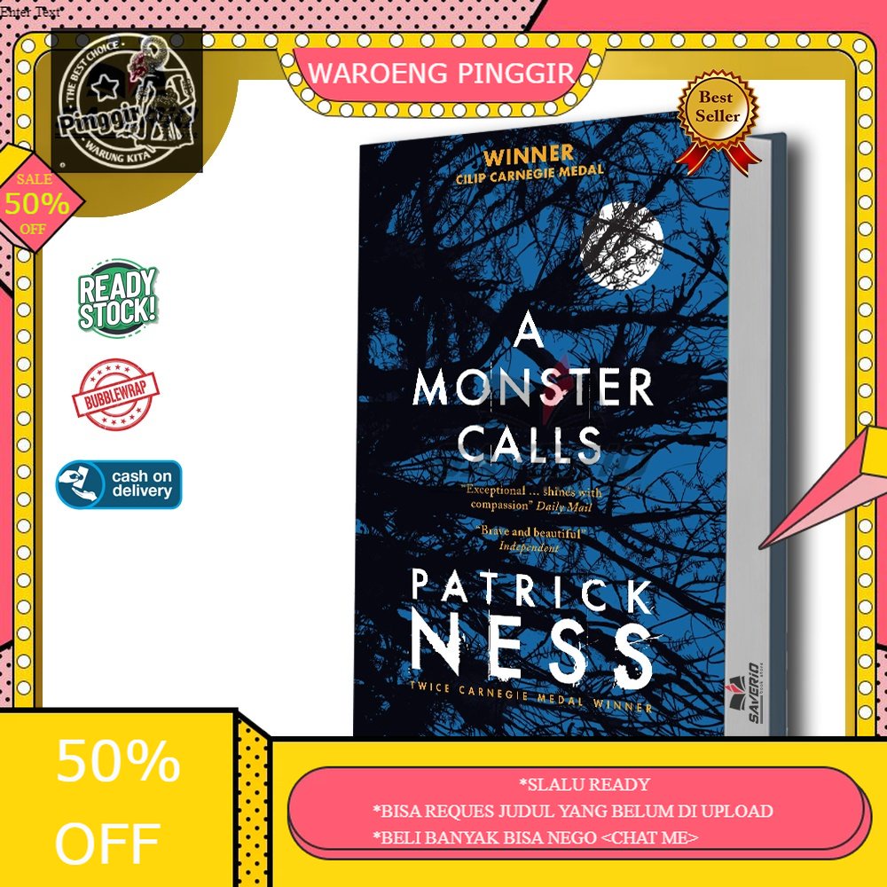 Jual Buku A Monster Calls Patrick Ness | Shopee Indonesia