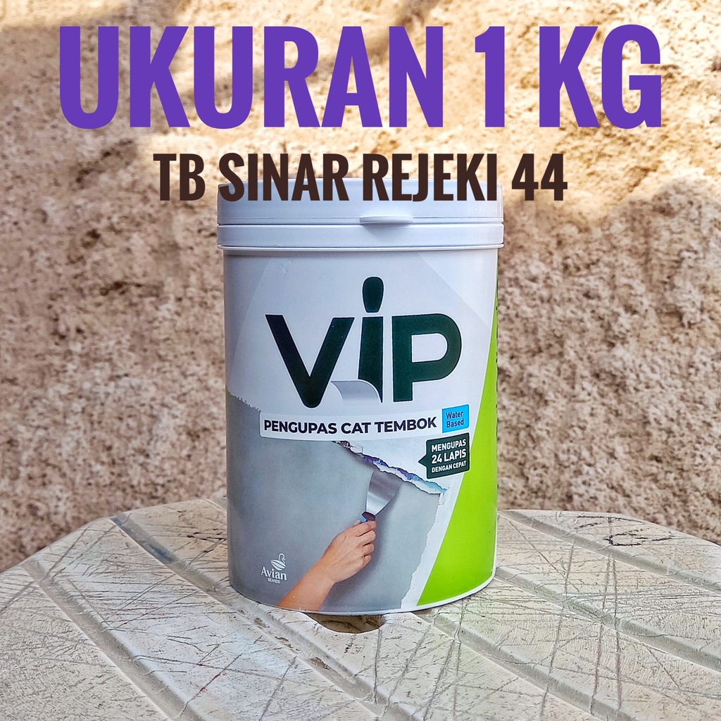 Jual VIP WATER BASED 1 KG Paint Remover Cairan Pengupas Perontok Cat ...