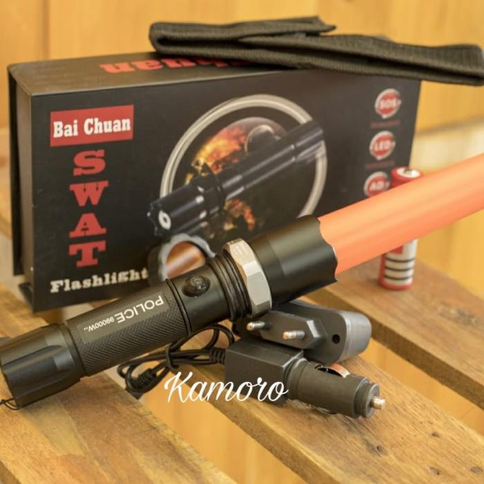 Jual senter swat police 99000w original | Shopee Indonesia