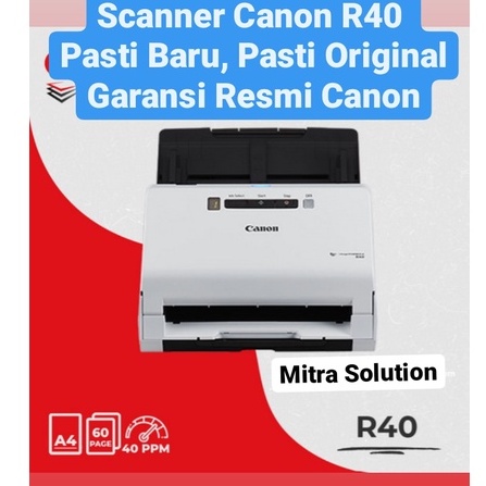 Jual Scanner Canon R40 Alat Pindai Canon R40 Scanner R-40 R Scanner 40 ...