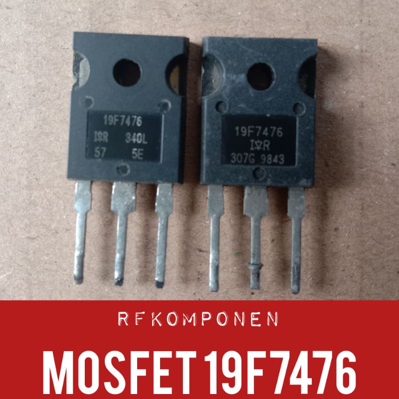Jual MOSFET 19F7476 (20A 500V) CABUTAN ORIGINAL | Shopee Indonesia
