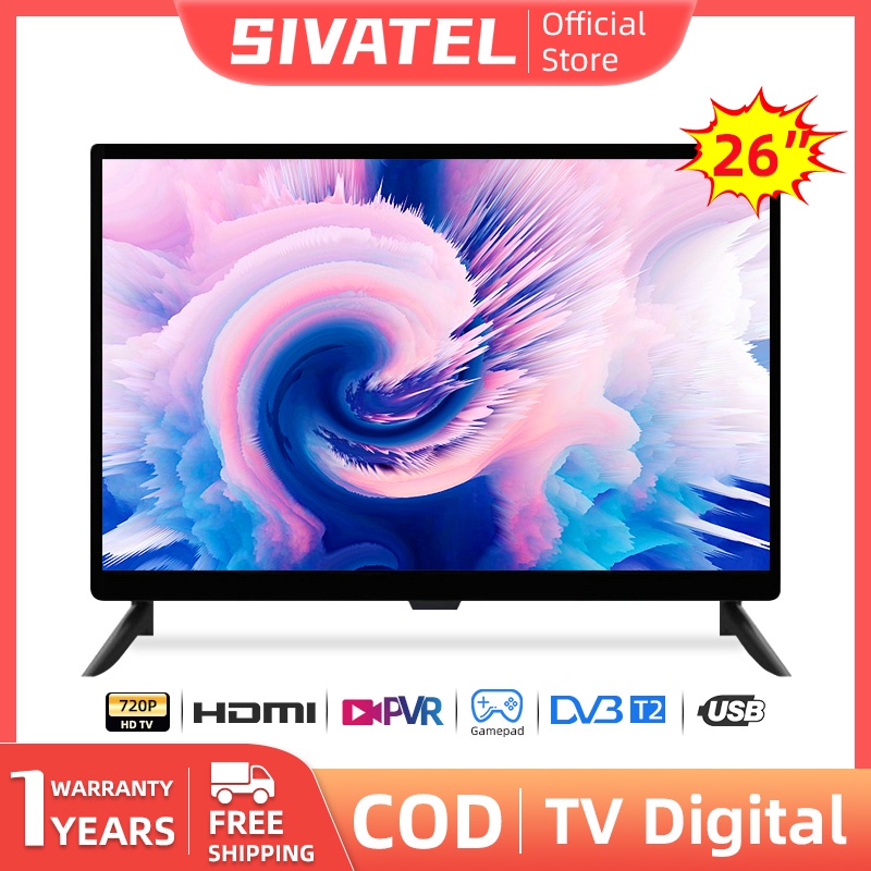 Jual Sivatel TV LED 26 inch TV Digital HD Ready Televisi Murah layar ...