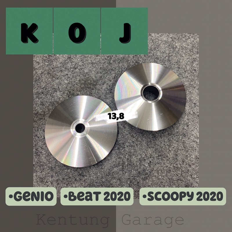 Jual PULLEY CUSTOM RUMAH ROLLER HONDA K0J GENIO BEAT 2020 SCOOPY 2020 ...