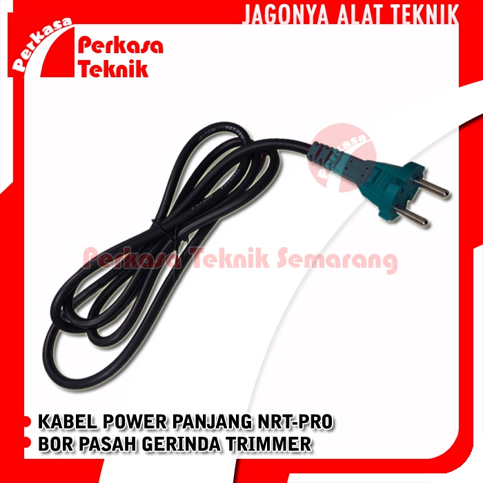 Jual NRT PRO Kabel Power Listrik Isi 2 Panjang 2/3/5 Meter Bor Pasah ...