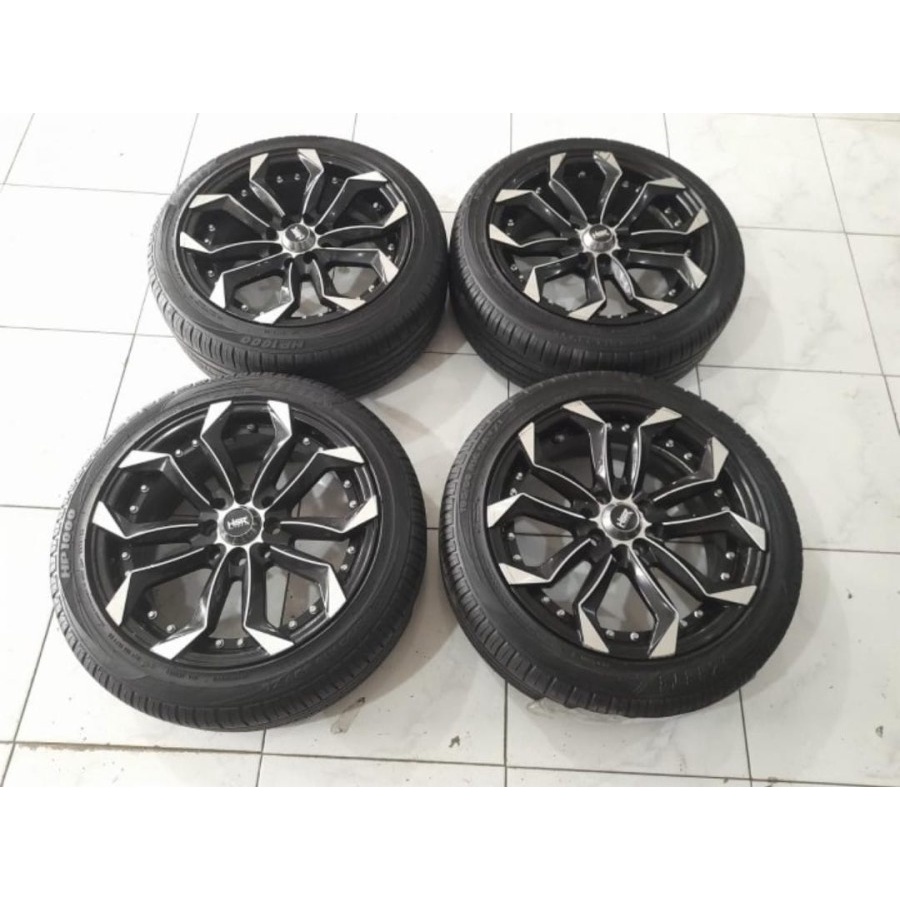 Jual VELG MOBIL HSR LABANG RING 16 LEBAR 7 PCD 4x100, 4x114 + BAN ZEETEX 195/50R16 | Shopee ...