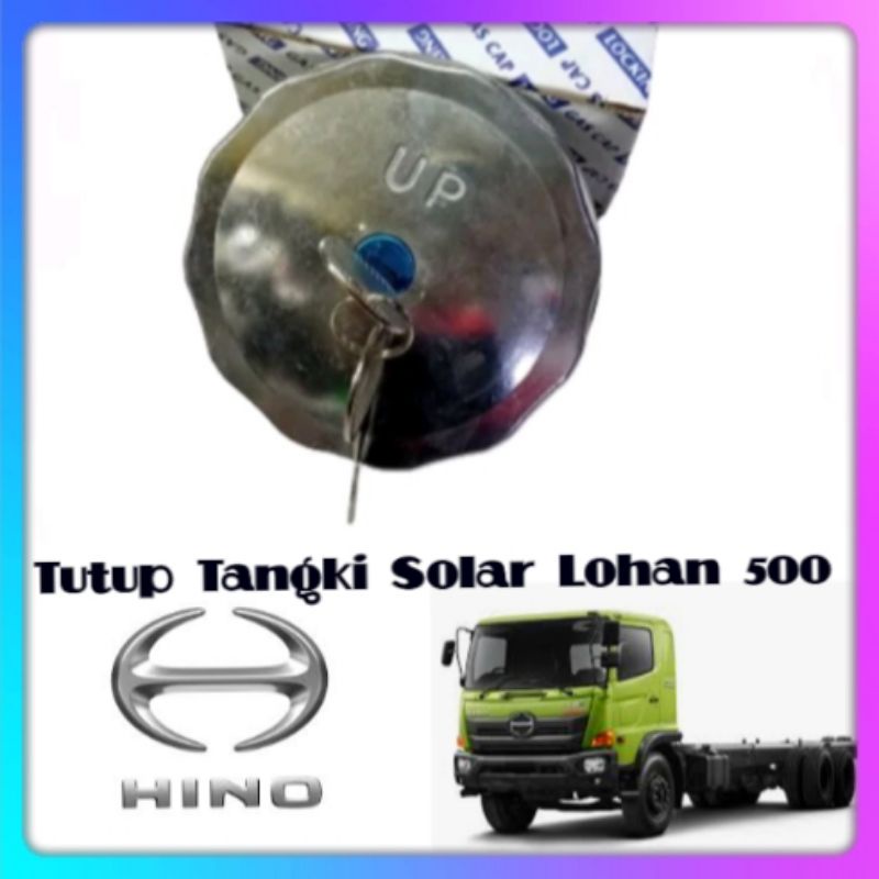 Jual TUTUP TANGKI SOLAR / FUEL TANK CAP HINO LOHAN 500 | Shopee Indonesia