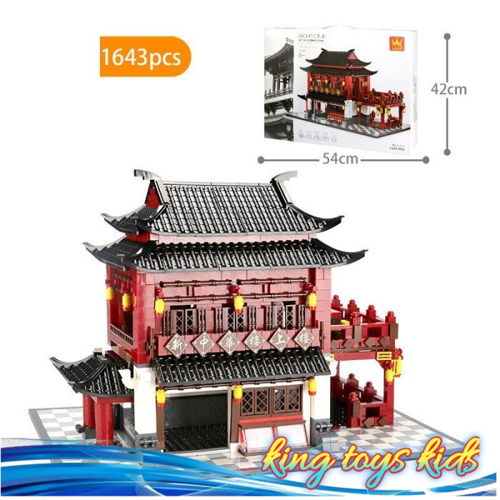 Jual LARIS / Llego Bricks Wange Architecture China Ancient Hotel ...