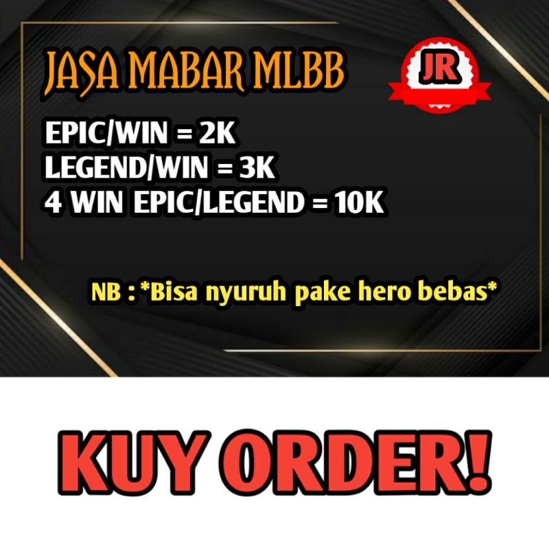 Jual Jasa Mabar MOBILE LEGENDS | Shopee Indonesia