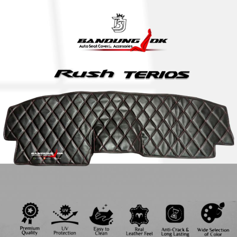 Jual Cover Dashboard Rush 2006 2010 2017 Taplak dashboard Terios Rush ...