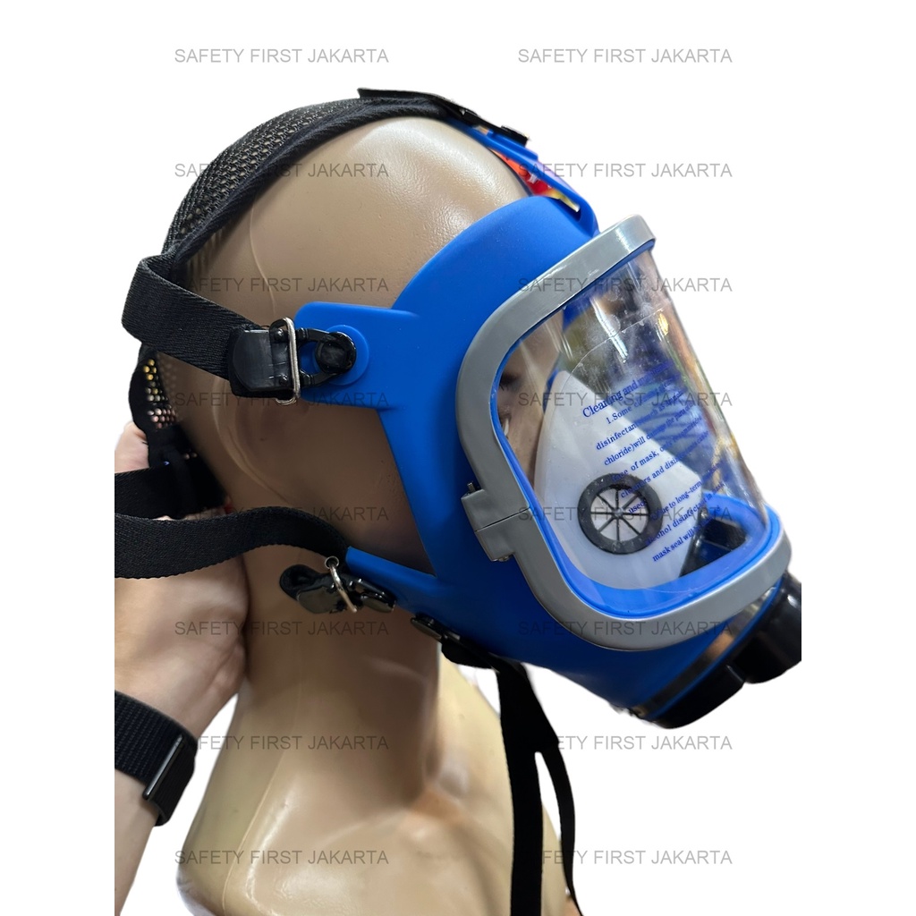Jual Full Face Gas Mask Respirator - Masker Kimia - Masker Airsoft ...