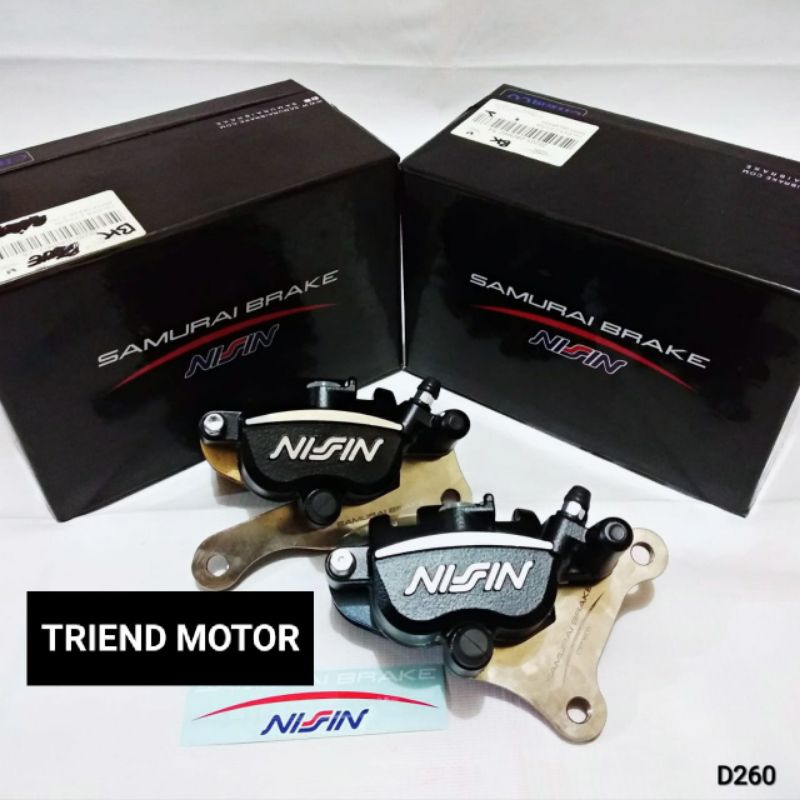 Jual Kaliper Nissin Samurai 2 Piston Depan Belakang Nmax Old Nmax New 2020 | Shopee Indonesia