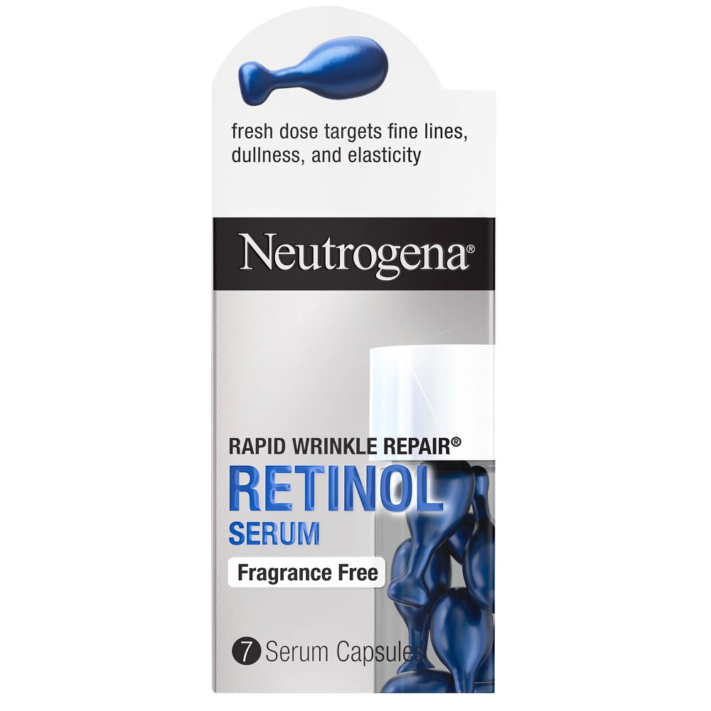 Jual Neutrogena Rapid Wrinkle Repair Retinol Serum 7 Capsules | Shopee ...