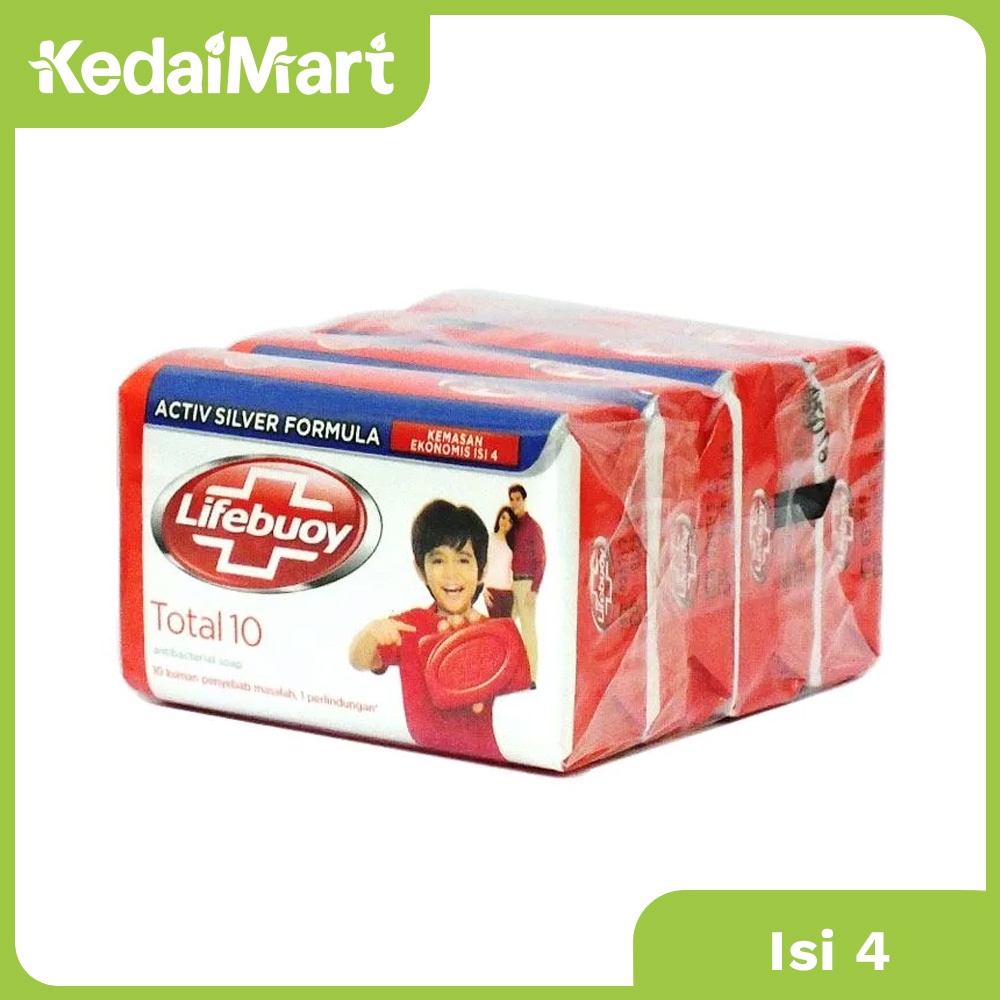 Jual Lifebuoy Body Soap Pro Red Pack Isi 4 x 110 Gram | Shopee Indonesia