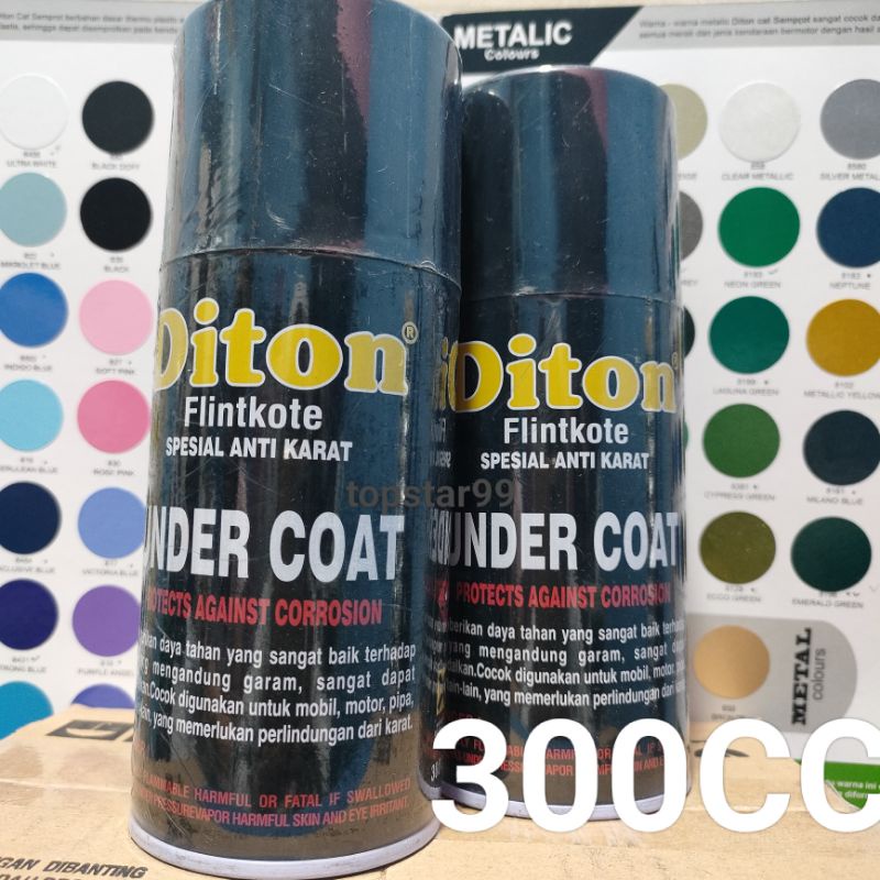 Jual Pilok Pilox Cat Semprot Diton Flintkote Anti Karat 300cc Spray ...