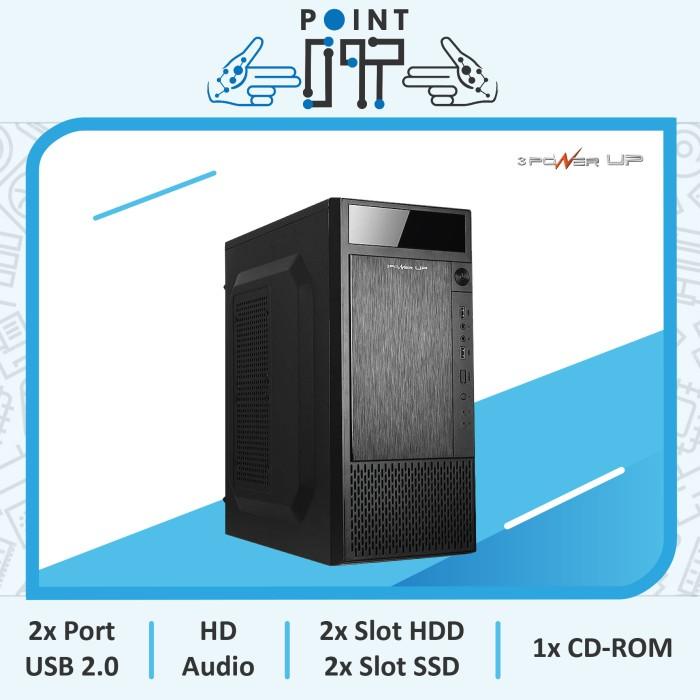 Jual Casing Pc Office 3Power Up Coral Cs-K53 Psu 500W Atx / M-Atx New ...