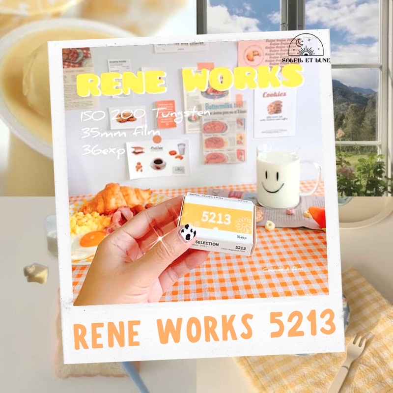 Jual Rene Works 5213 - Roll Film 35mm, ISO 200T, 36exp | Shopee Indonesia