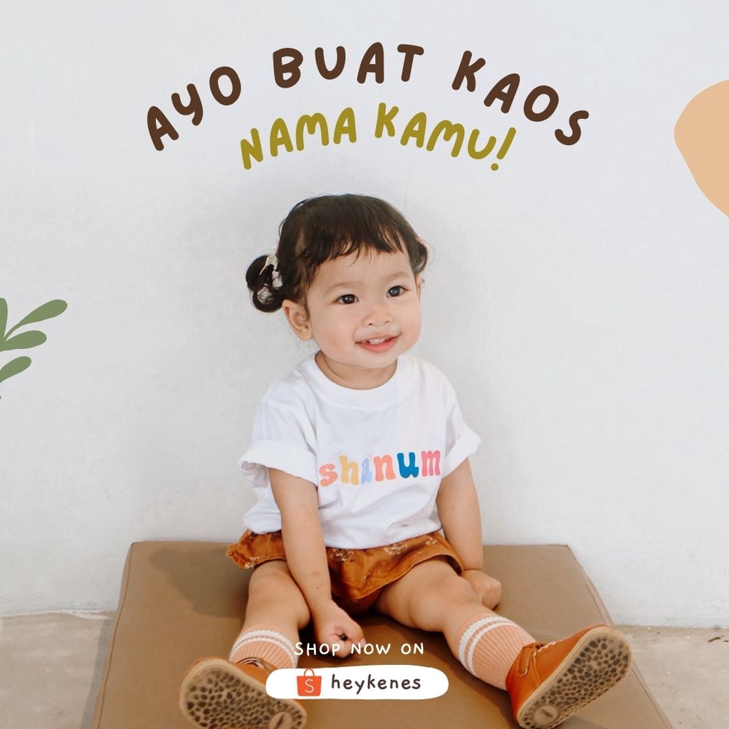 Jual Heykenes Kaos Anak Custom Nama Cotton 30s | Shopee Indonesia Jual Heykenes Kaos Anak Custom Nama Cotton 30s | Shopee Indonesia