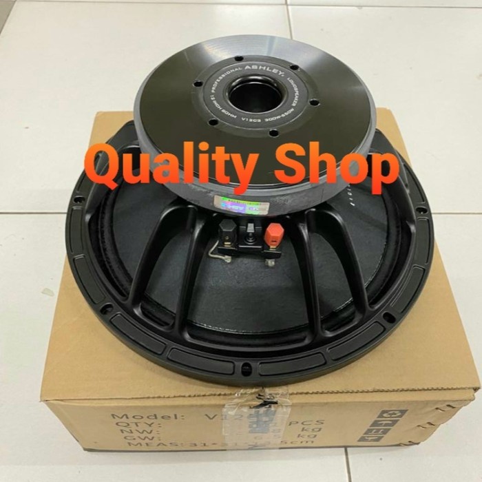 Jual Sound Speaker Ashley 12 Inch V12C3 Voice Coil 3 Inch 650 Watt ...