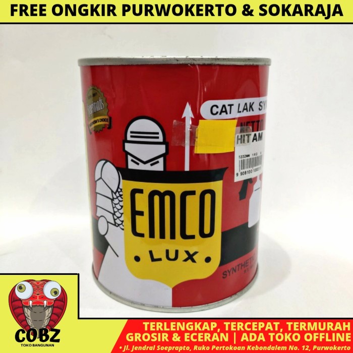 Jual 1 KG / EMCO CAT KAYU BESI GLOSSY PER KALENG | Shopee Indonesia