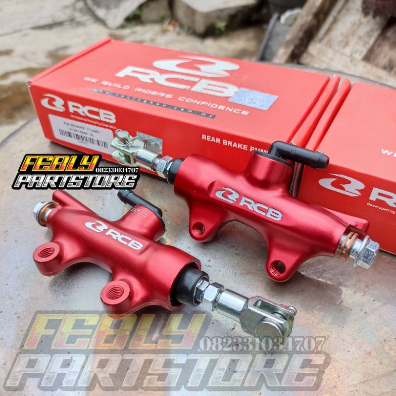 Jual MASTER REM BELAKANG RCB S1 SATRIA FU SONIC MX KING MX NEW VIXION NINJA150 NINJA250 TIGER ...