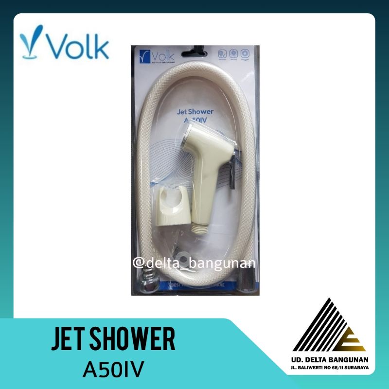 Jual VOLK jet shower toilet A-50IV warna ivory | Shopee Indonesia