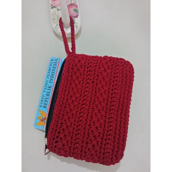 Jual DOMPET COIN RAJUT (READY) | Shopee Indonesia