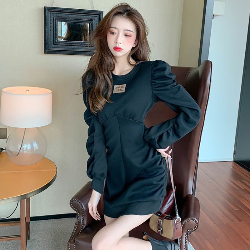 Jual Korean Dress Hitam | Shopee Indonesia