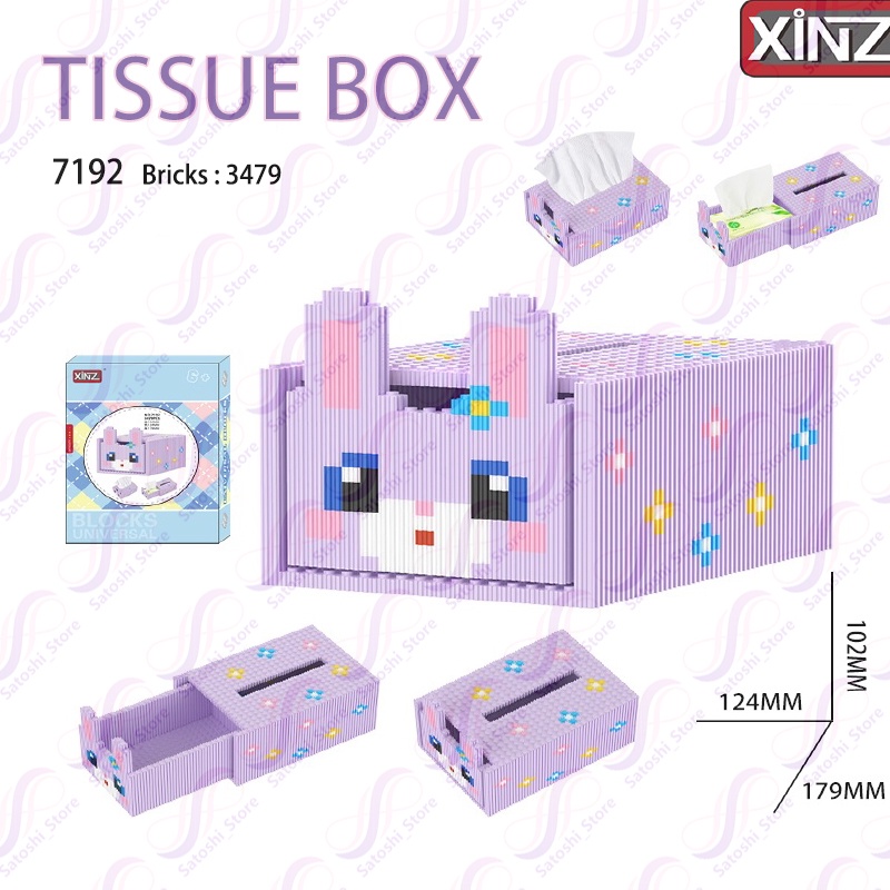Jual Nano Block TISSUE BOX Series | Satoshi_store | Shopee Indonesia