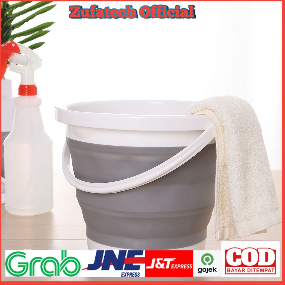 Jual AsyPets Baskom Ember Lipat Water Bucket Foldable Collapsible 10 ...
