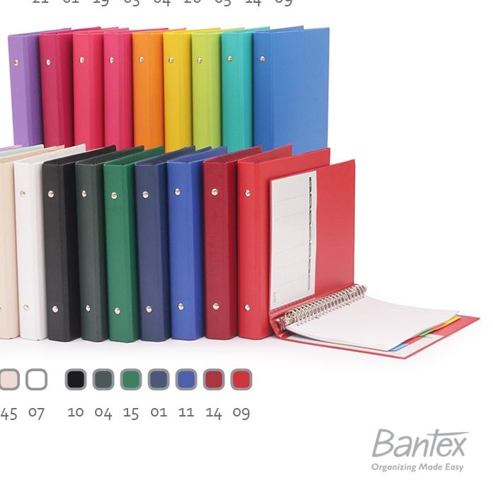 Jual Harga Murah Bantex Binder Note A5 20 Ring Besi Loose Leaf ...