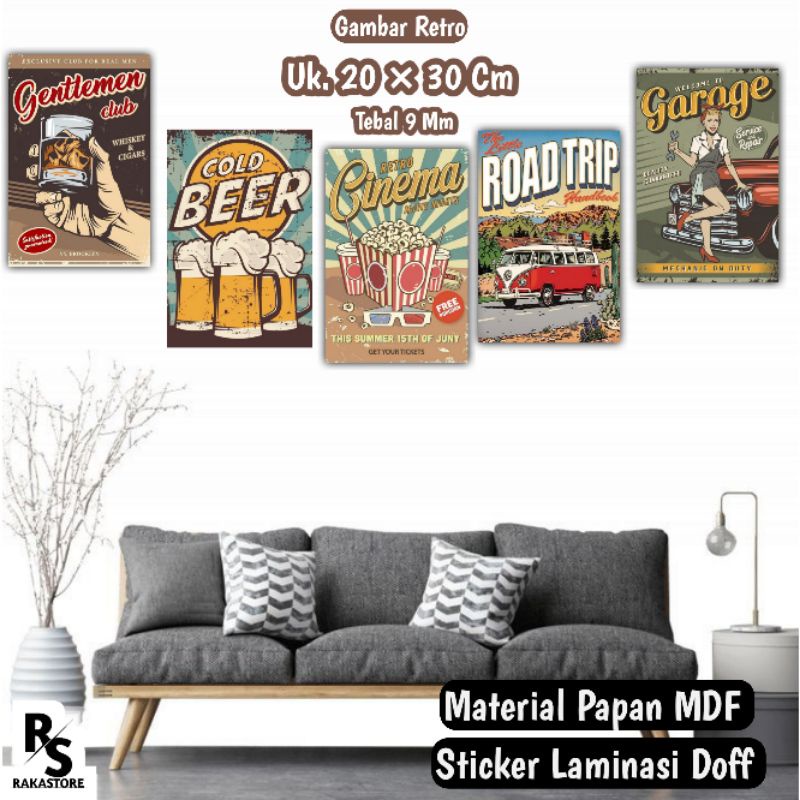 Jual Poster Retro / Poster Kamar / Pajangan Aesthetic/ Poster murah ...