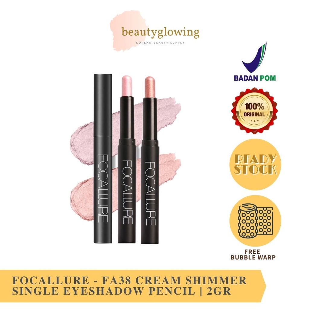 Jual FOCALLURE FA38 Cream Shimmer Single Eyeshadow Pencil | Shopee ...