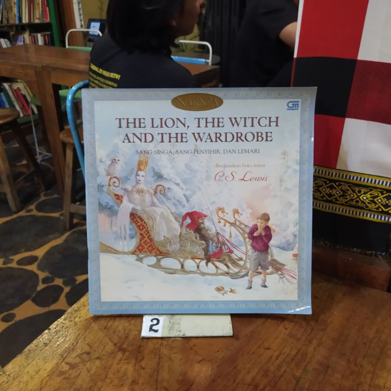Jual BUKU THE LION THE WITCH AND THE WARDROBE By Cs Lewis | Shopee ...