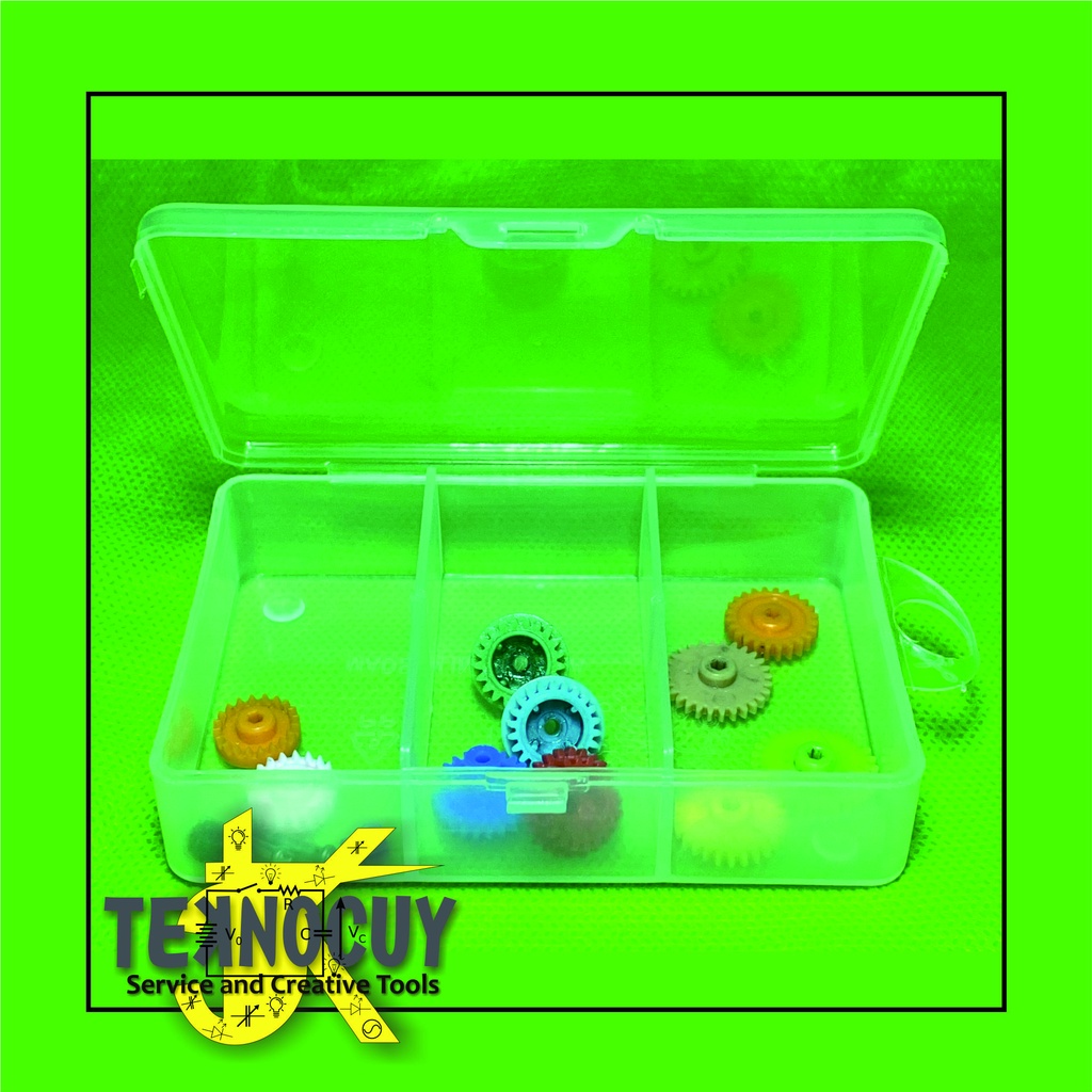 Jual Storage box mini 4wd tamiya, gear set, pinion, corona, baut, mur ...