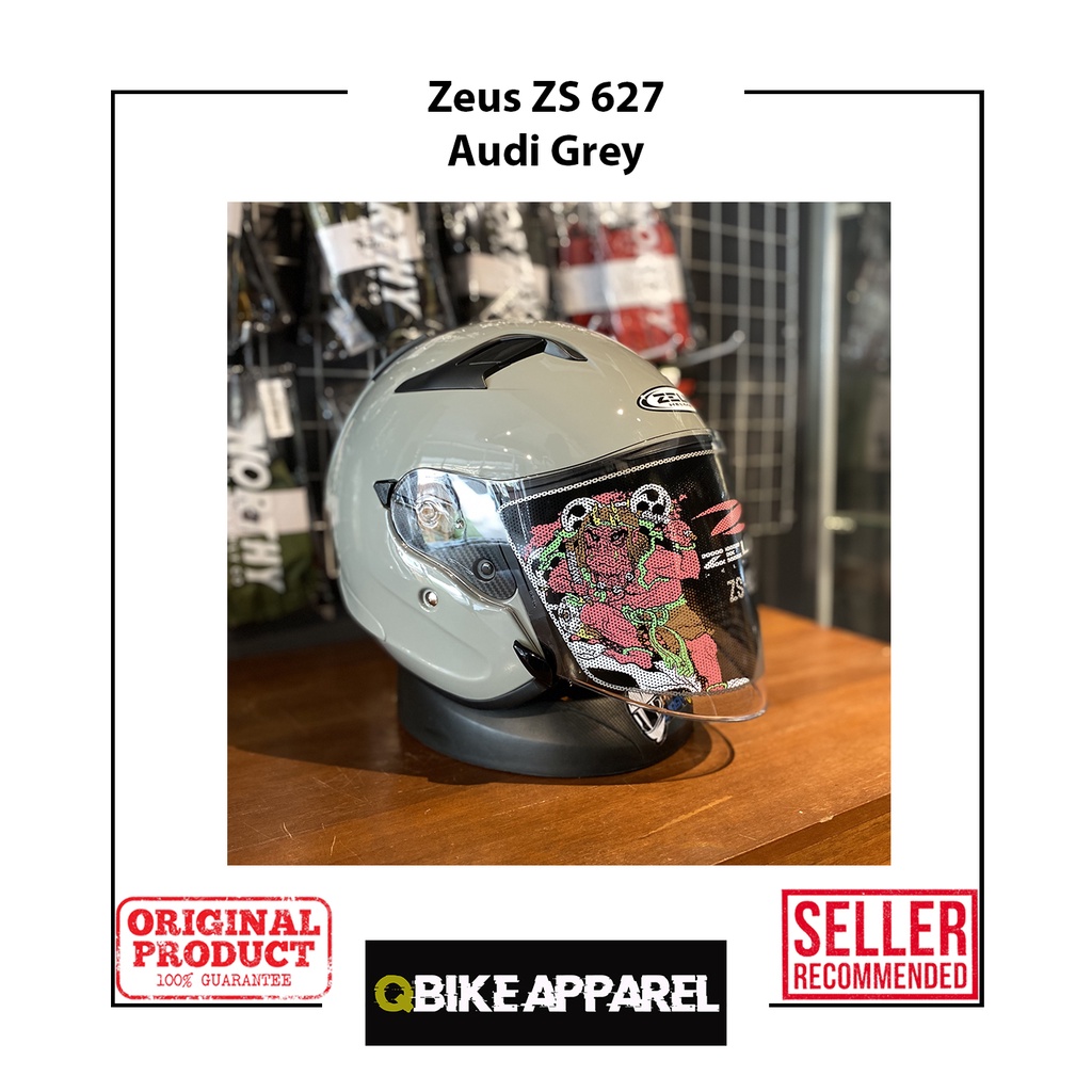 Jual Helm Motor Half Face Zeus ZS 627 | Shopee Indonesia