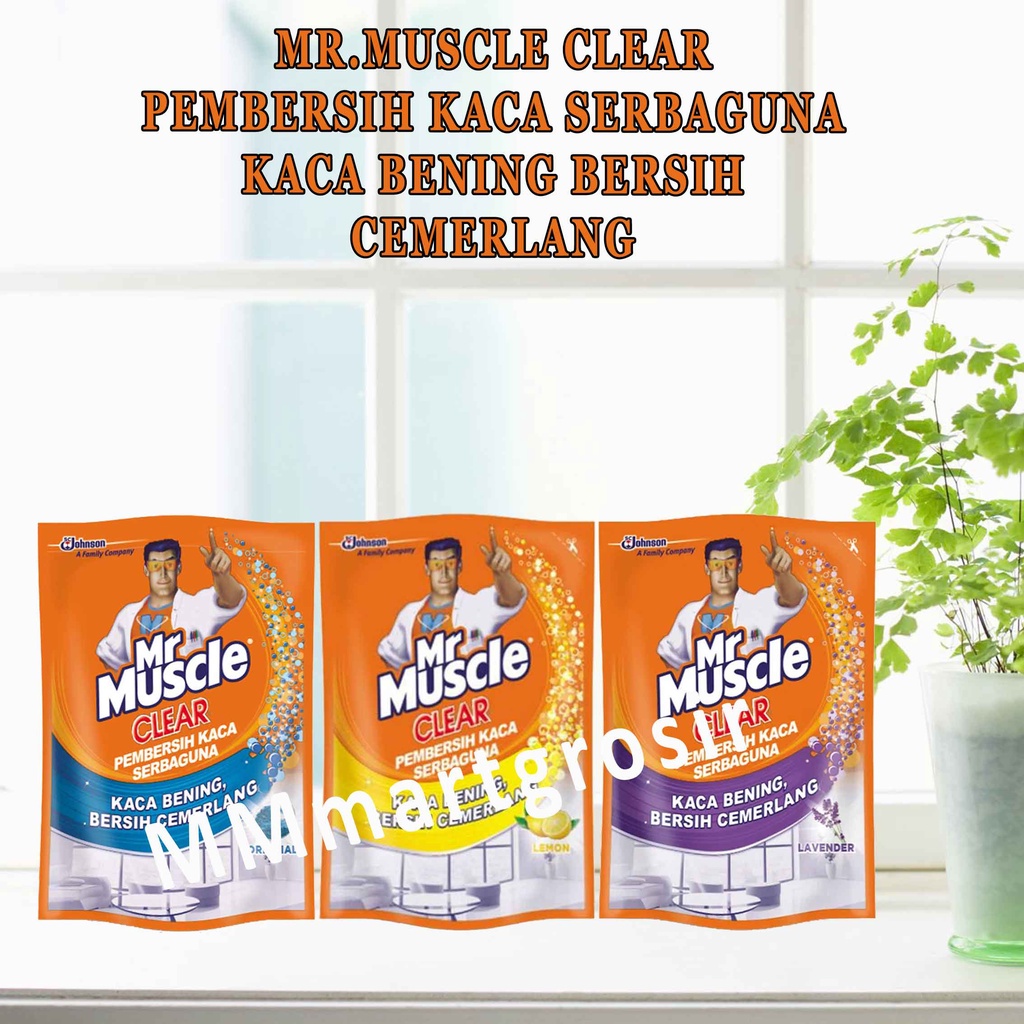 Jual Mr Muscle / Pembersih kaca / Kaca Bening Bersih Cemerlang / 400ml ...