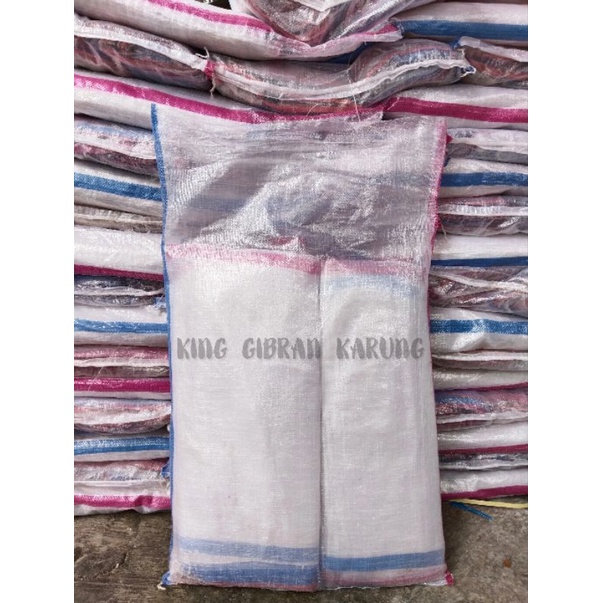 Jual Karung Bekas Beras 50kg - Polos Transparan | Shopee Indonesia