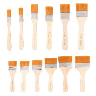 Jual Kuas bulu nylon kue nilon halus kuas lukis ,tersedia no 1-12 ...
