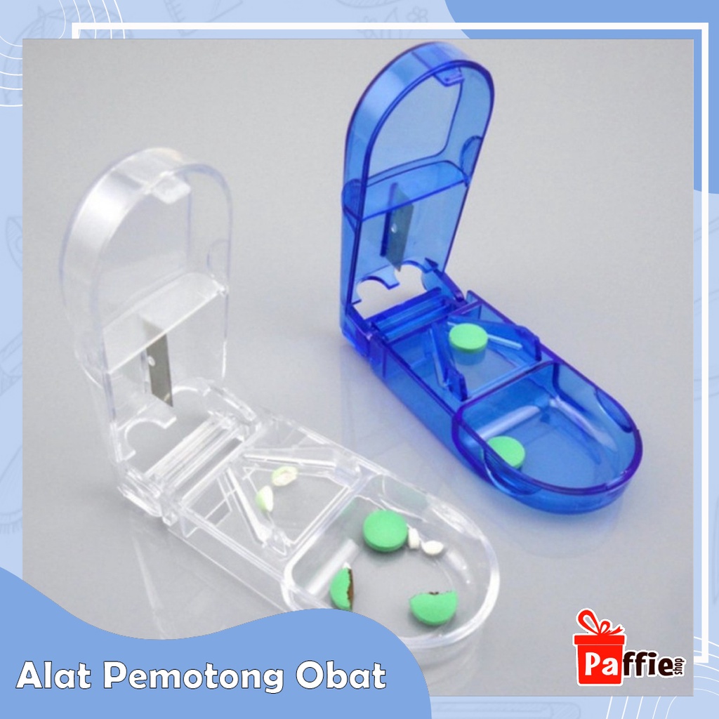 Jual Alat Pemotong Obat Kotak Pemecah Tablet Kapsul Pill Box Pil ...
