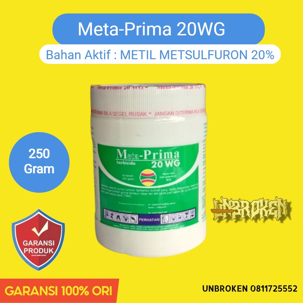 Jual Herbisida Meta-Prima 20WG Kemasan 250 Gram | Shopee Indonesia