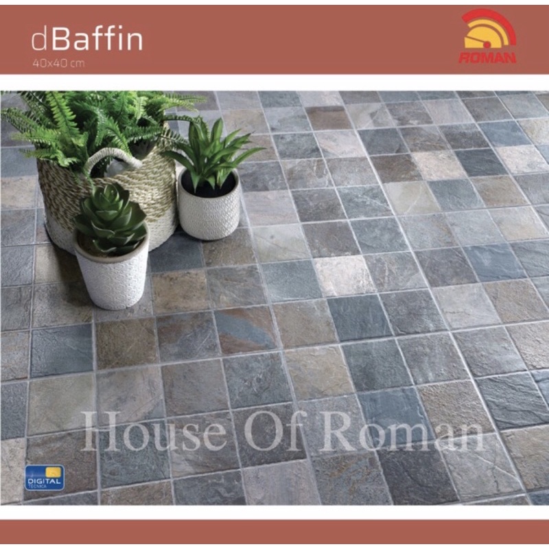 Jual Lantai Teras Outdoor/Lantai Teras Rumah/dBaffin Unique Roman ...