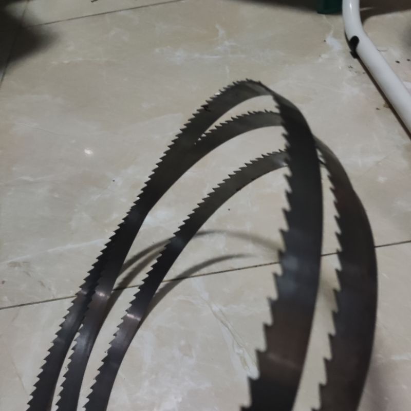 Jual Mata Gergaji Pita Kayu Bandsaw Blade Size 2900 x 3/4 Inch | Shopee ...