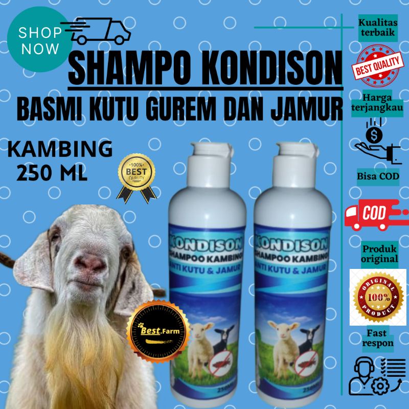 Jual Shampoo Anti Kutu, Tungau, Gurem Pada Sapi Dan Kambing 250 ml Best ...