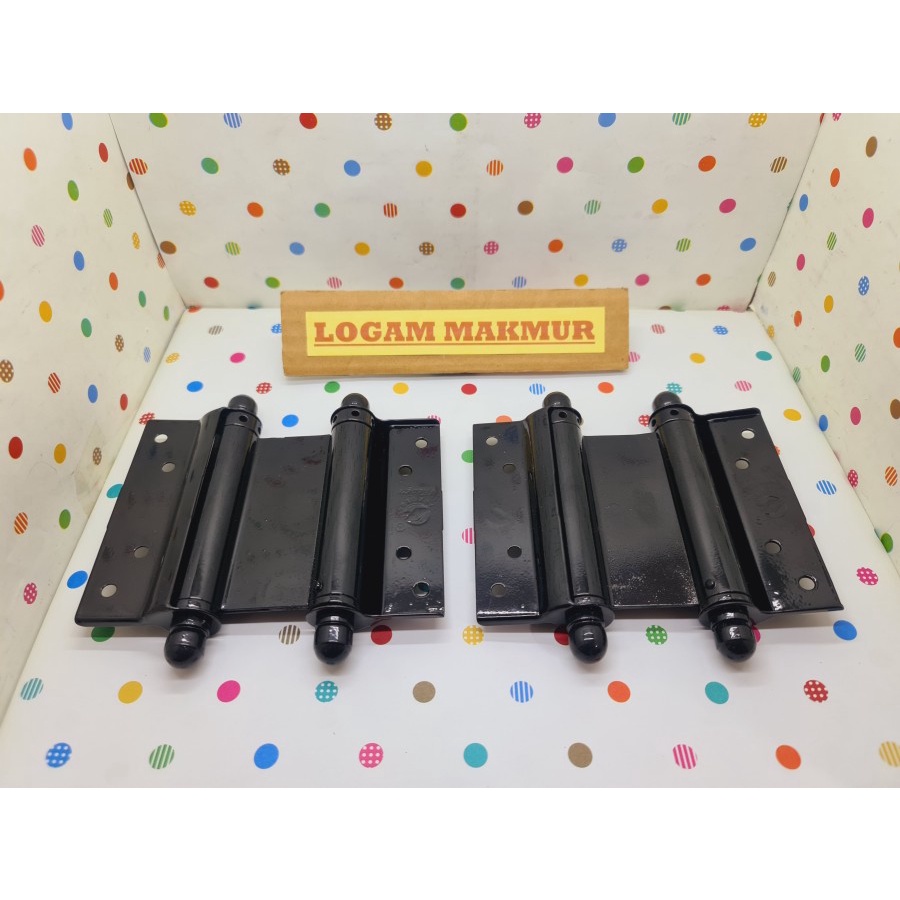 Jual ENGSEL PIR KOBOI 4" BUKA TUTUP (DOUBLE ACTION SPRING HINGE ...