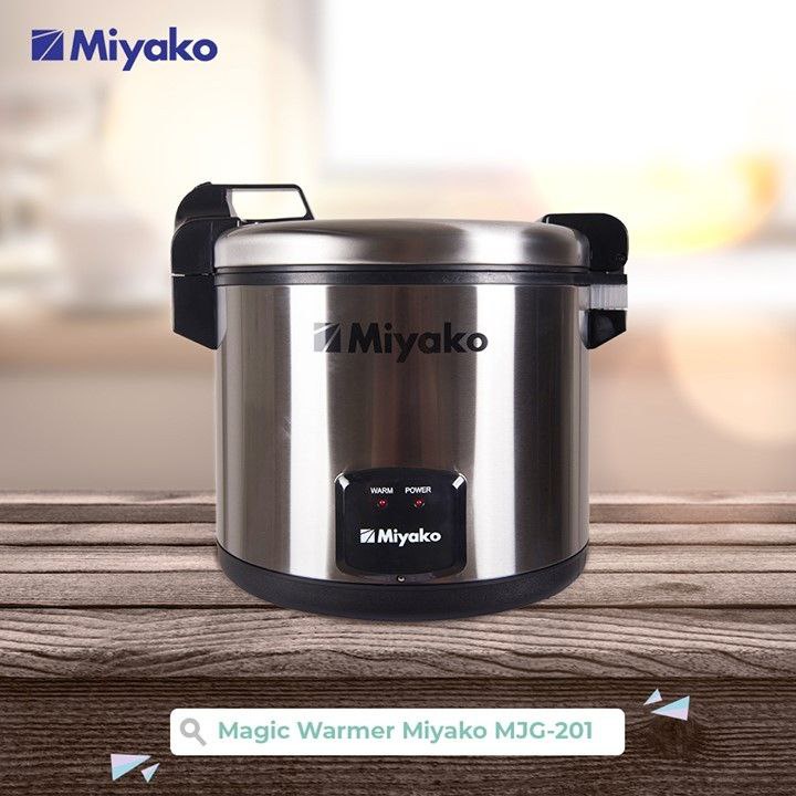 Jual Miyako Magic Jar MJG-201 20 Liter Penghangat Nasi Miyako Jumbo 20 ...