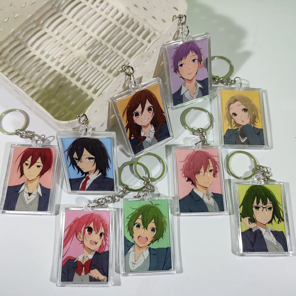 Jual Souvenir Gantungan Kunci Kotak Anime - Horimiya Keychain | Shopee ...