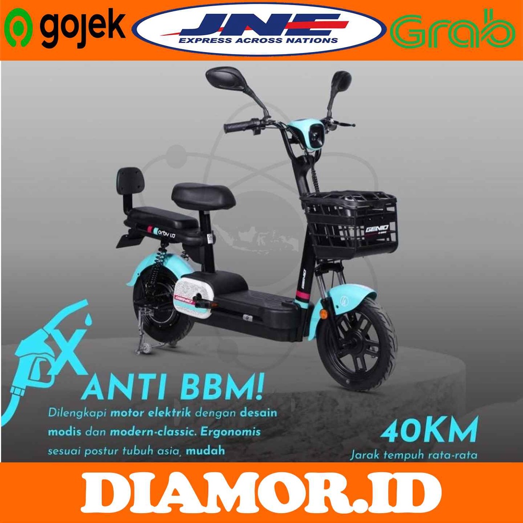 Jual Sepeda Listrik GENIO ORBY 1.0 Electric E Bike 350 Watt BY UNITED ...