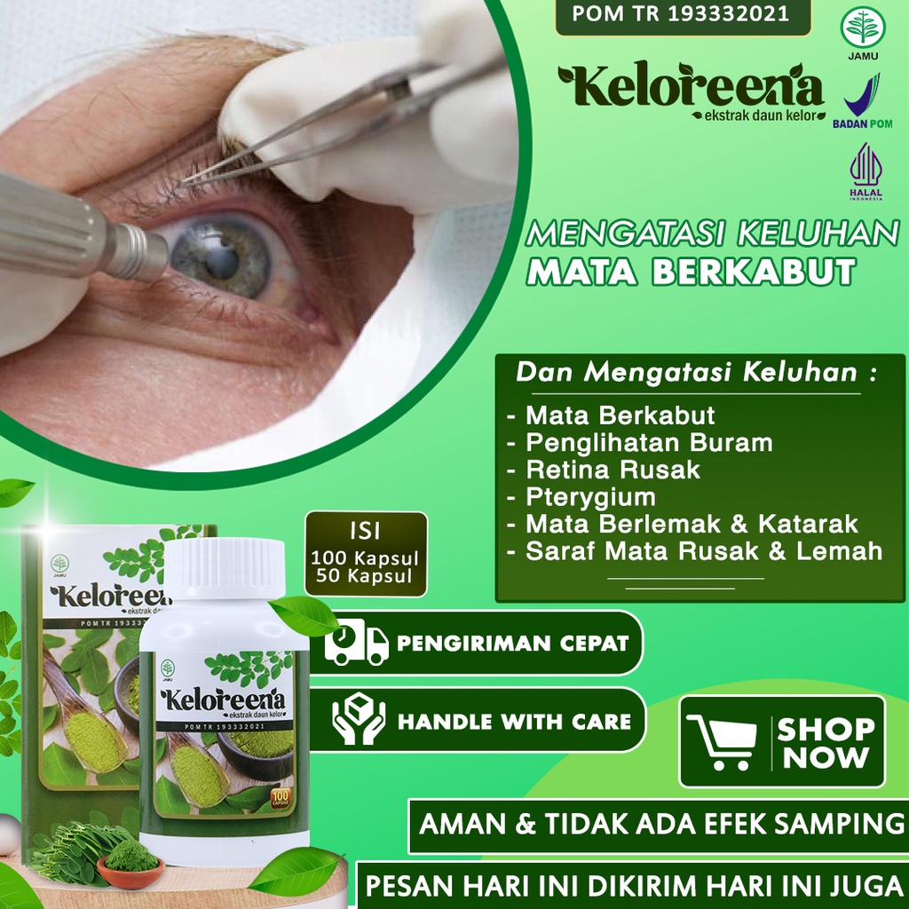 Jual Obat Mata Berkabut Penglihatan Buram Mata Katarak Pterygium ...